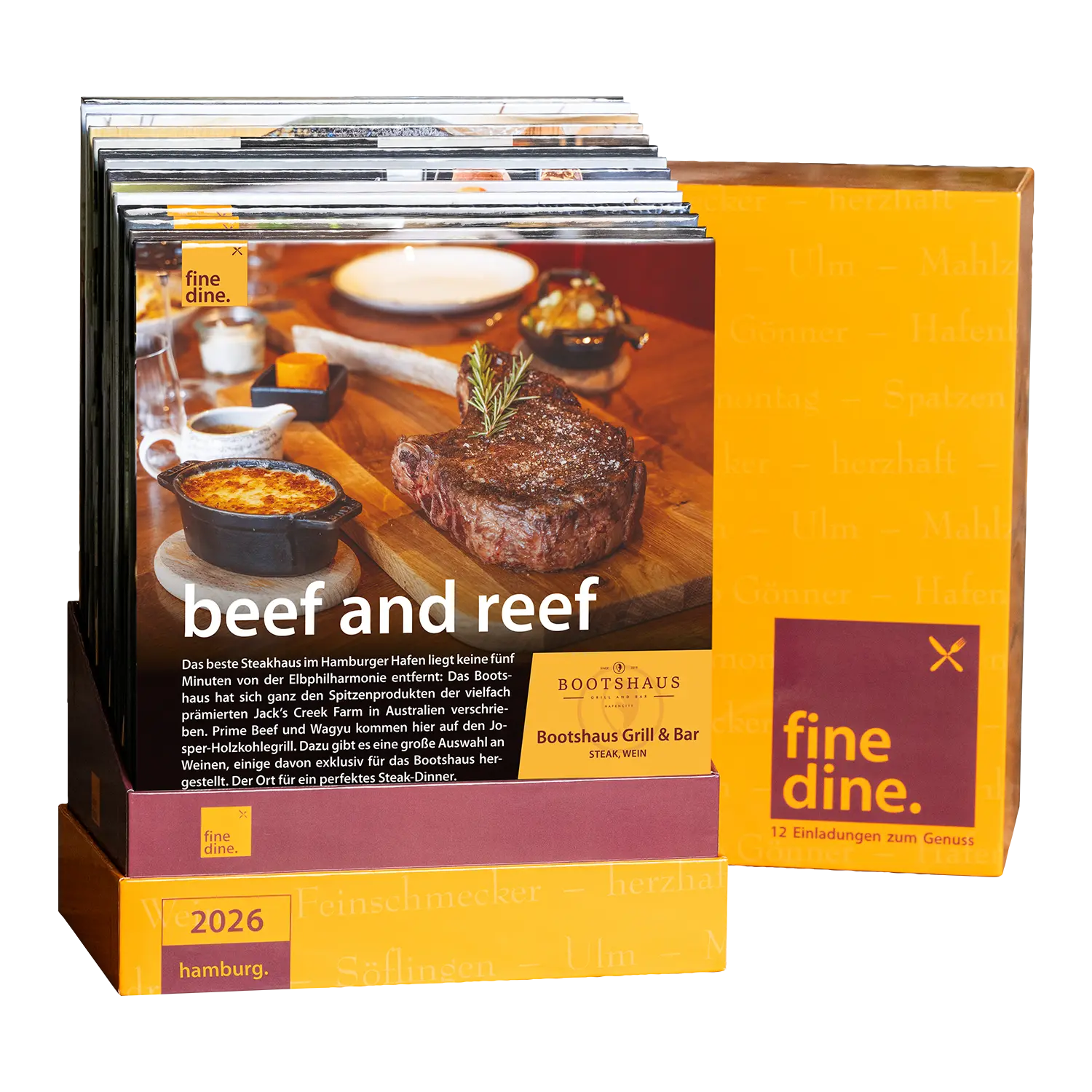 Fine Dine Box Hamburg - 12 Restaurant-Gutscheine
